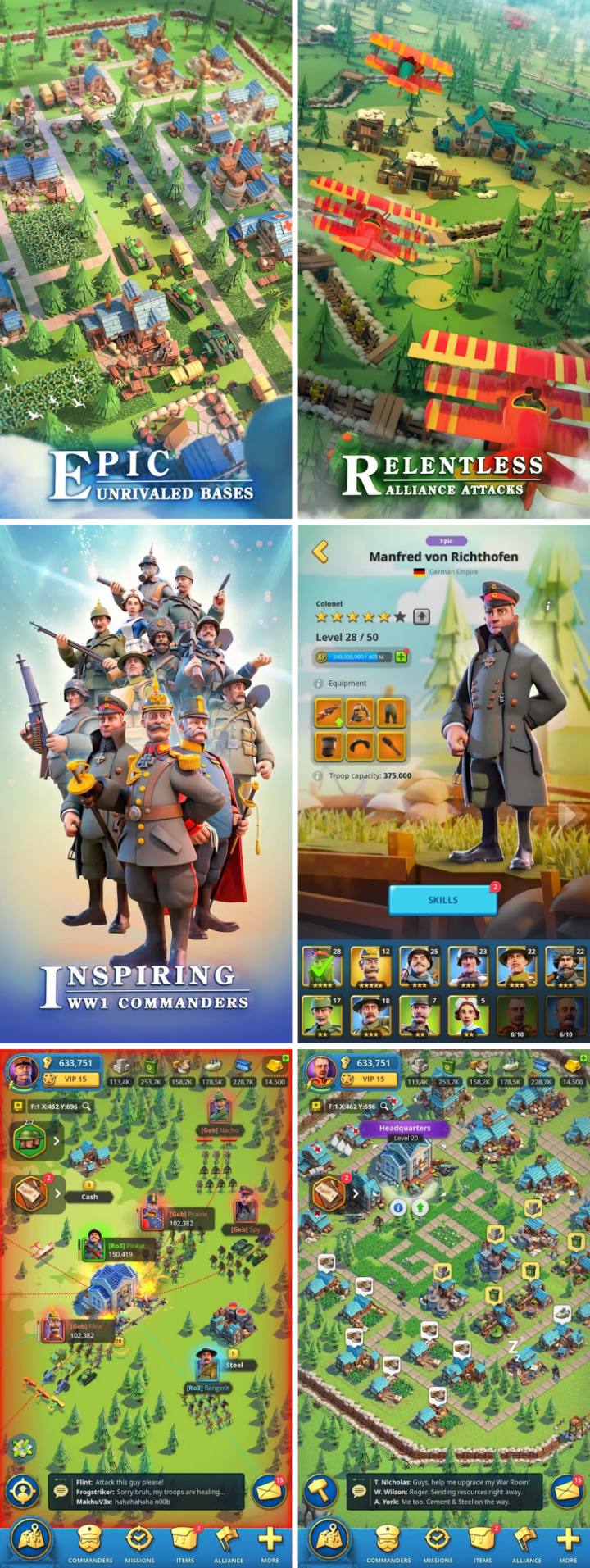 Game Of Trenches The Ww1 Mmo Strategy Game For Android