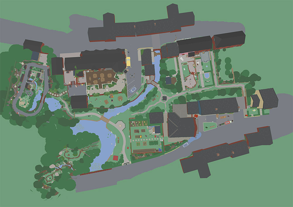 This Is Game Thailand : ศิลปินเผยแผนที่ขนาดเต็มของ Untitled Goose Game ...